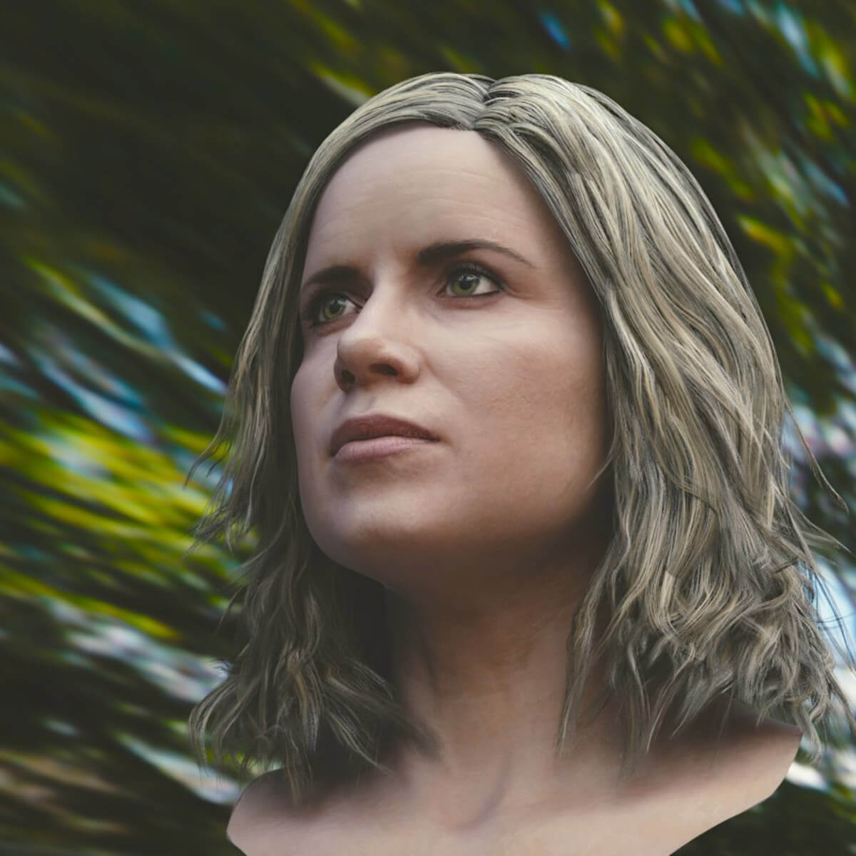 Kim Dickens Madison Clark Head - 3D Model by vefilanna