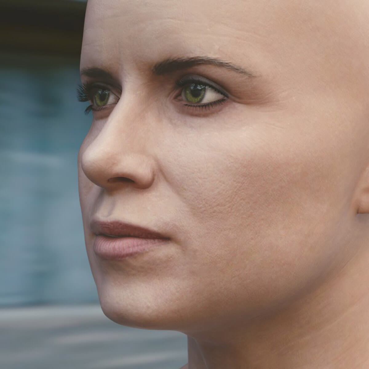 Kim Dickens Madison Clark Head - 3D Model by vefilanna