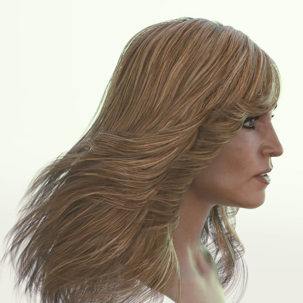 Madonna Singer Head - 3D Model by vefilanna