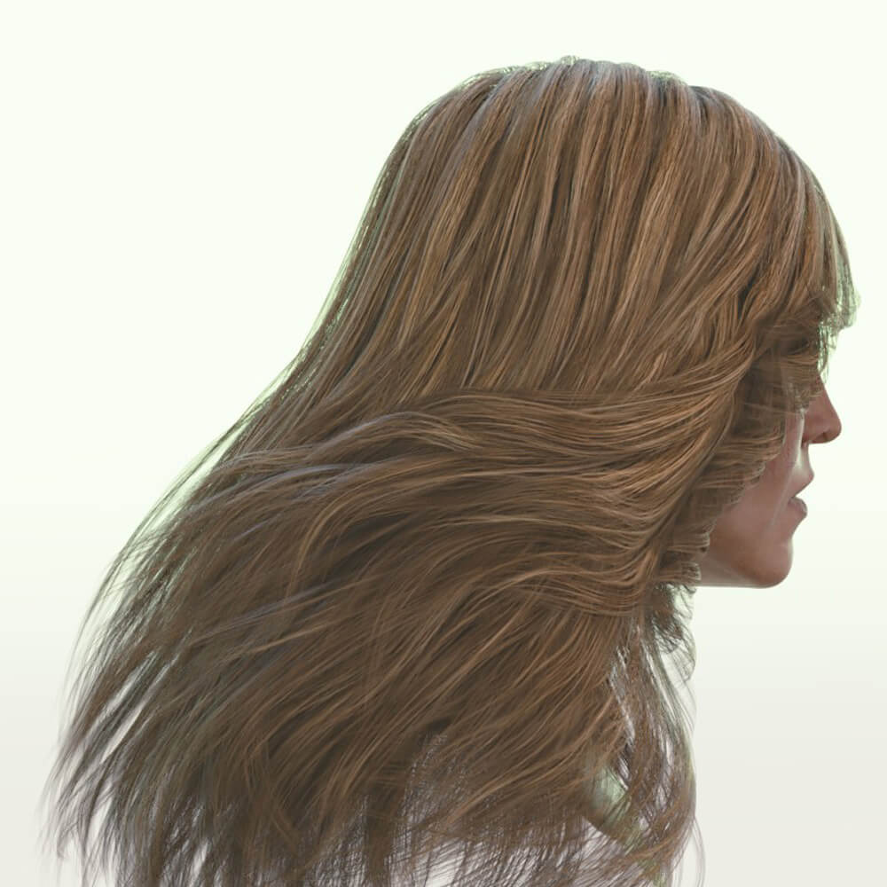 Madonna Singer Head - 3D Model by vefilanna