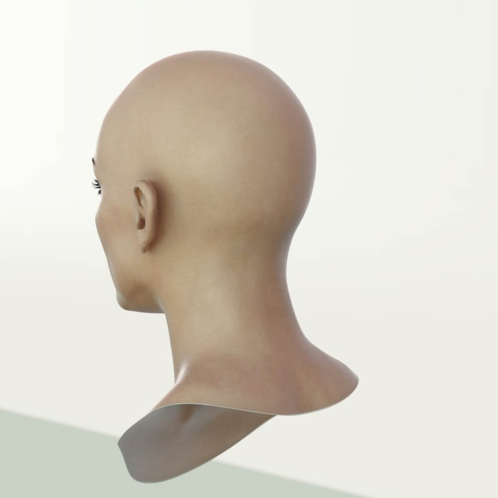 Madonna Singer Head - 3D Model by vefilanna