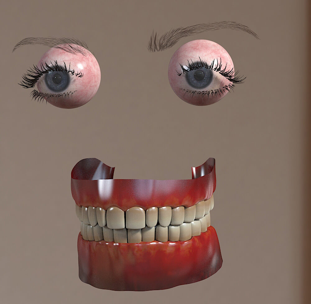 3D Model Madonna Singer Head by vefilanna