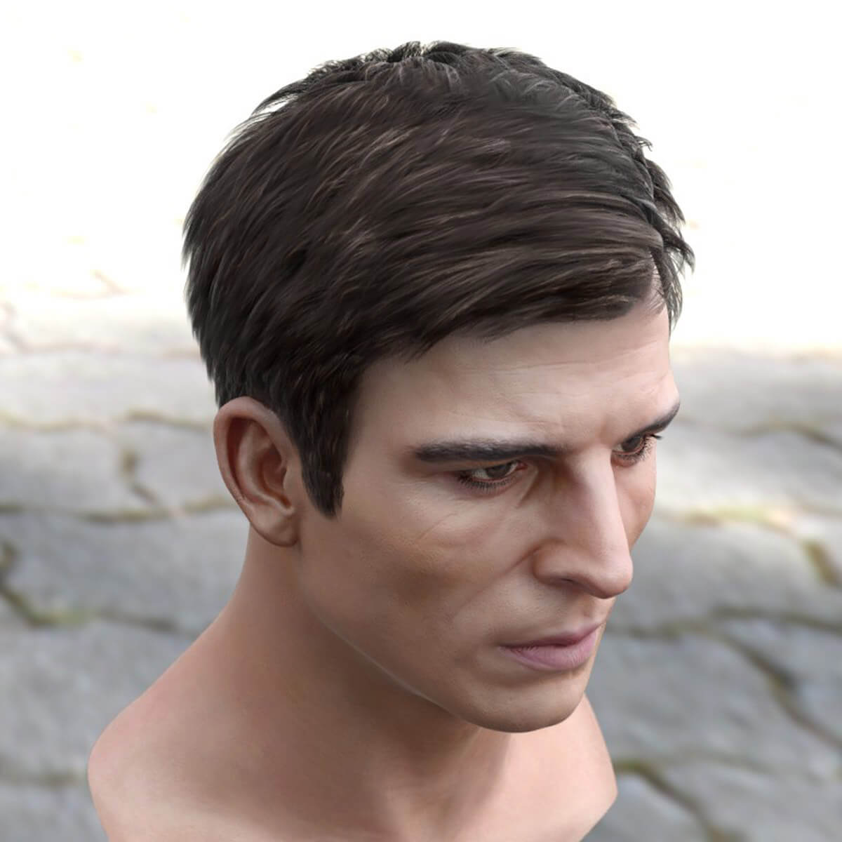 3D Model Mehmet Akif Alakurt by vefilanna