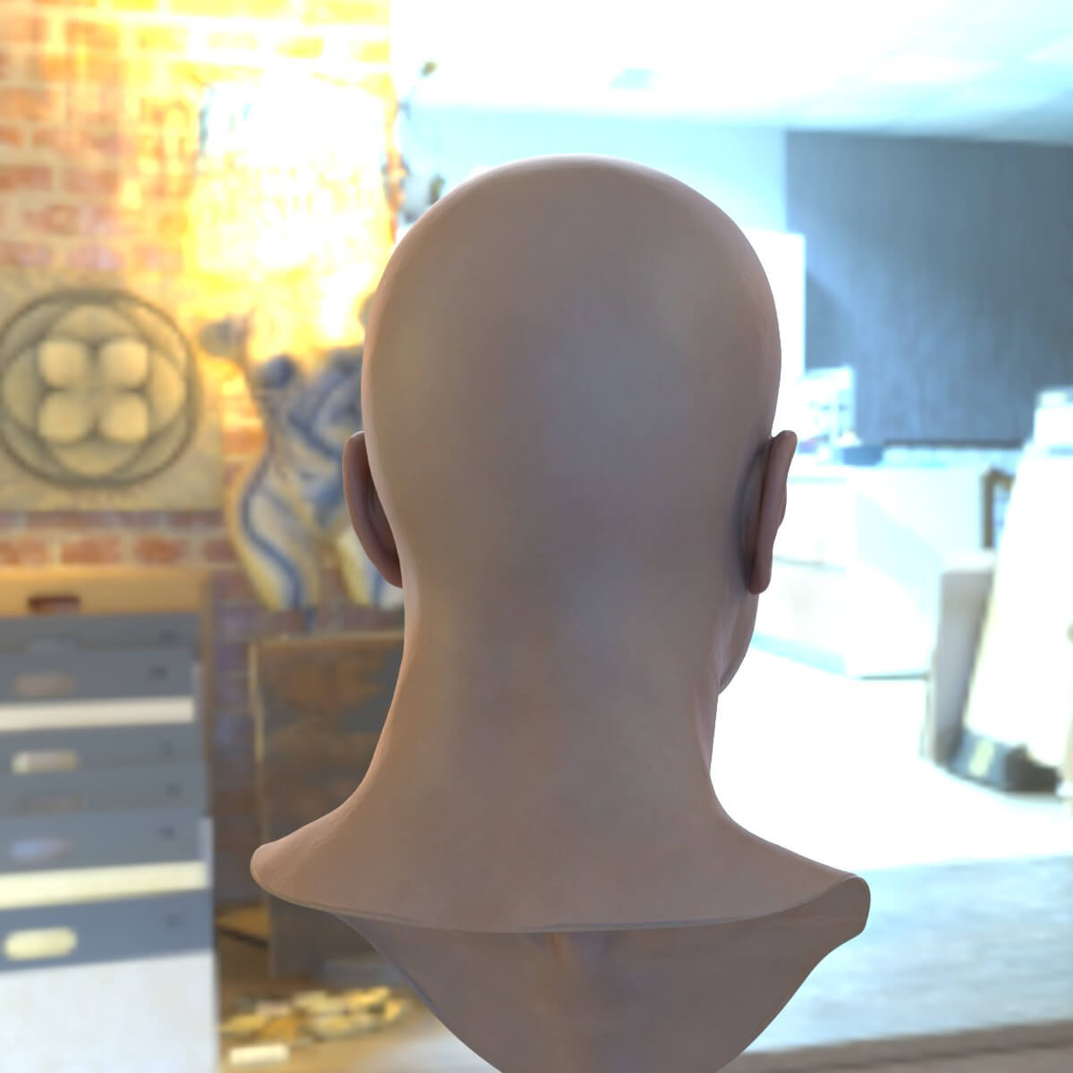 Michael Jackson Head - 3D Model by vefilanna