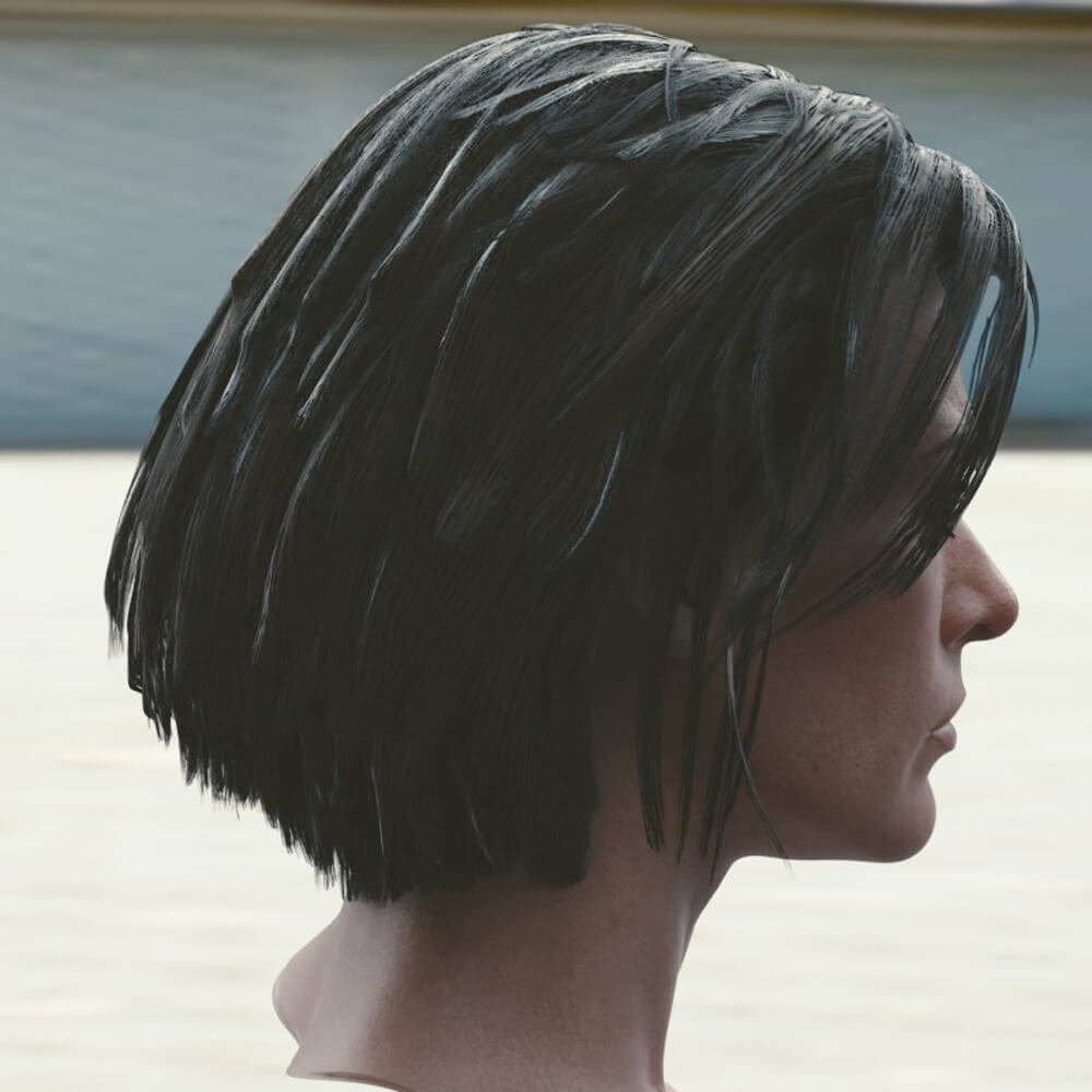 Milla Jovovich Head V1 - 3D Model by vefilanna