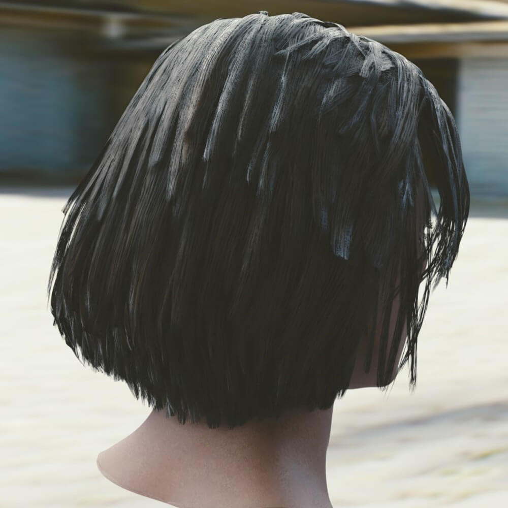 Milla Jovovich Head V1 - 3D Model by vefilanna