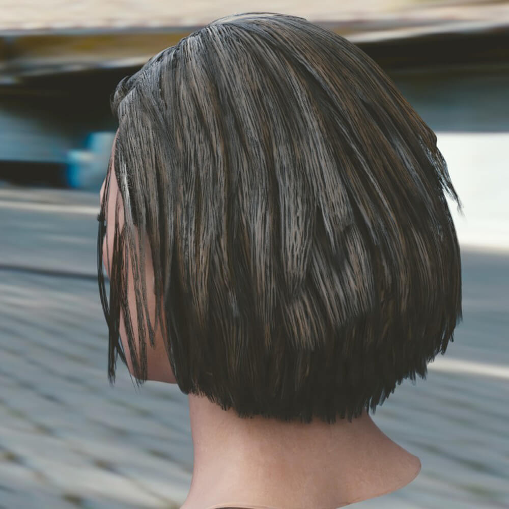 Milla Jovovich Head V1 - 3D Model by vefilanna