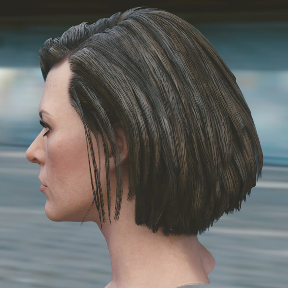 Milla Jovovich Head V1 - 3D Model by vefilanna