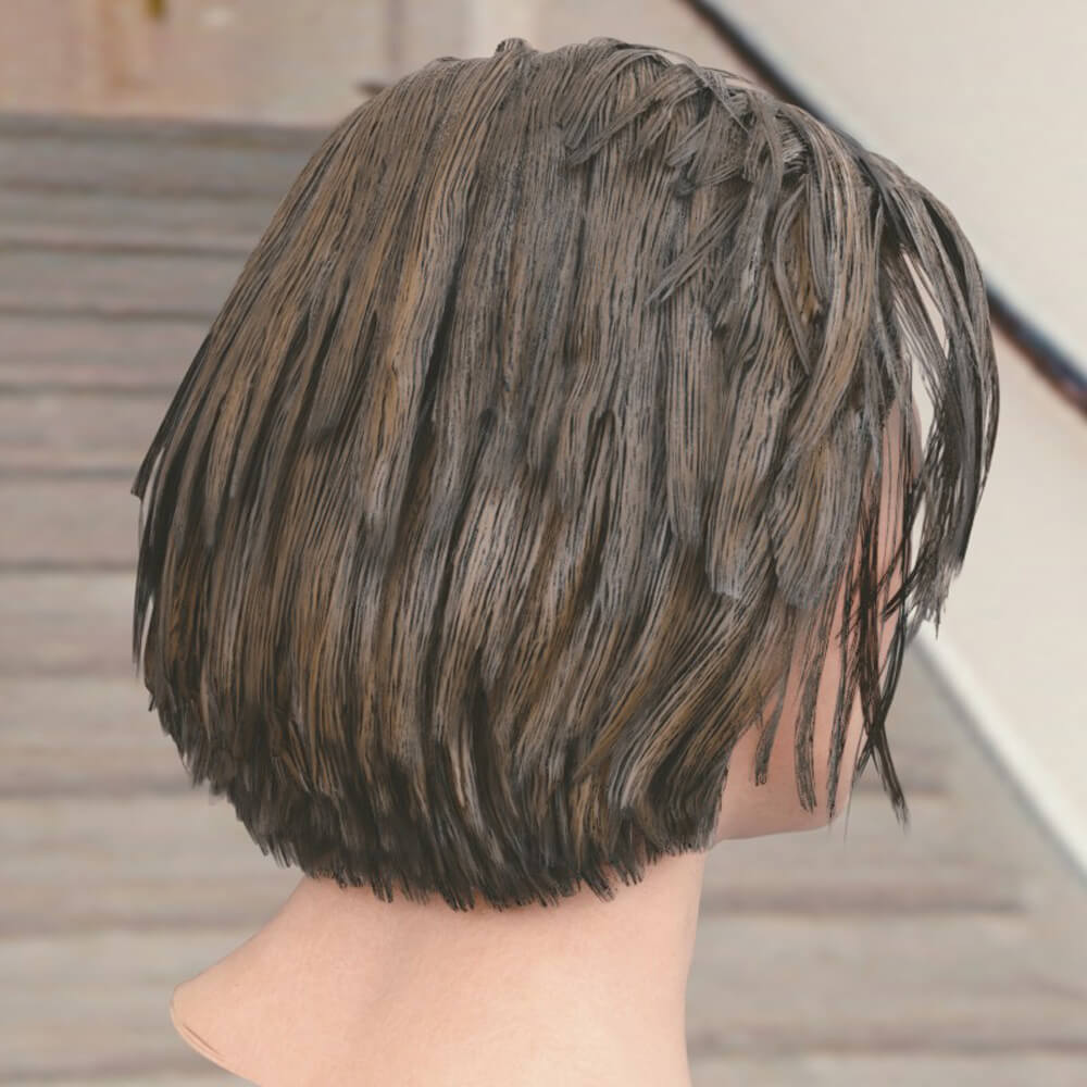 3D Model Milla Jovovich Head V2 by vefilanna