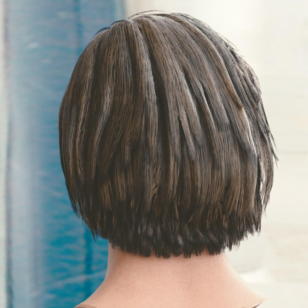 3D Model Milla Jovovich Head V2 by vefilanna