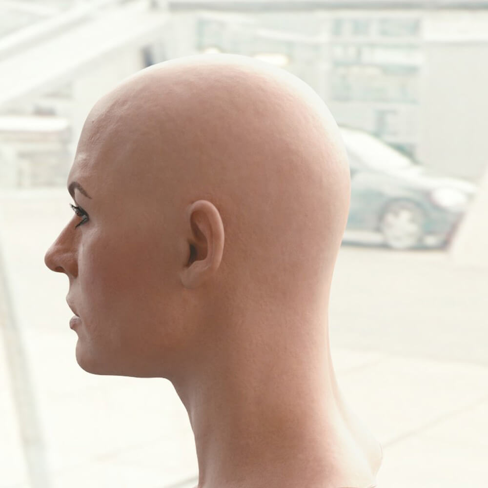 Milla Jovovich Head V2 - 3D Model by vefilanna