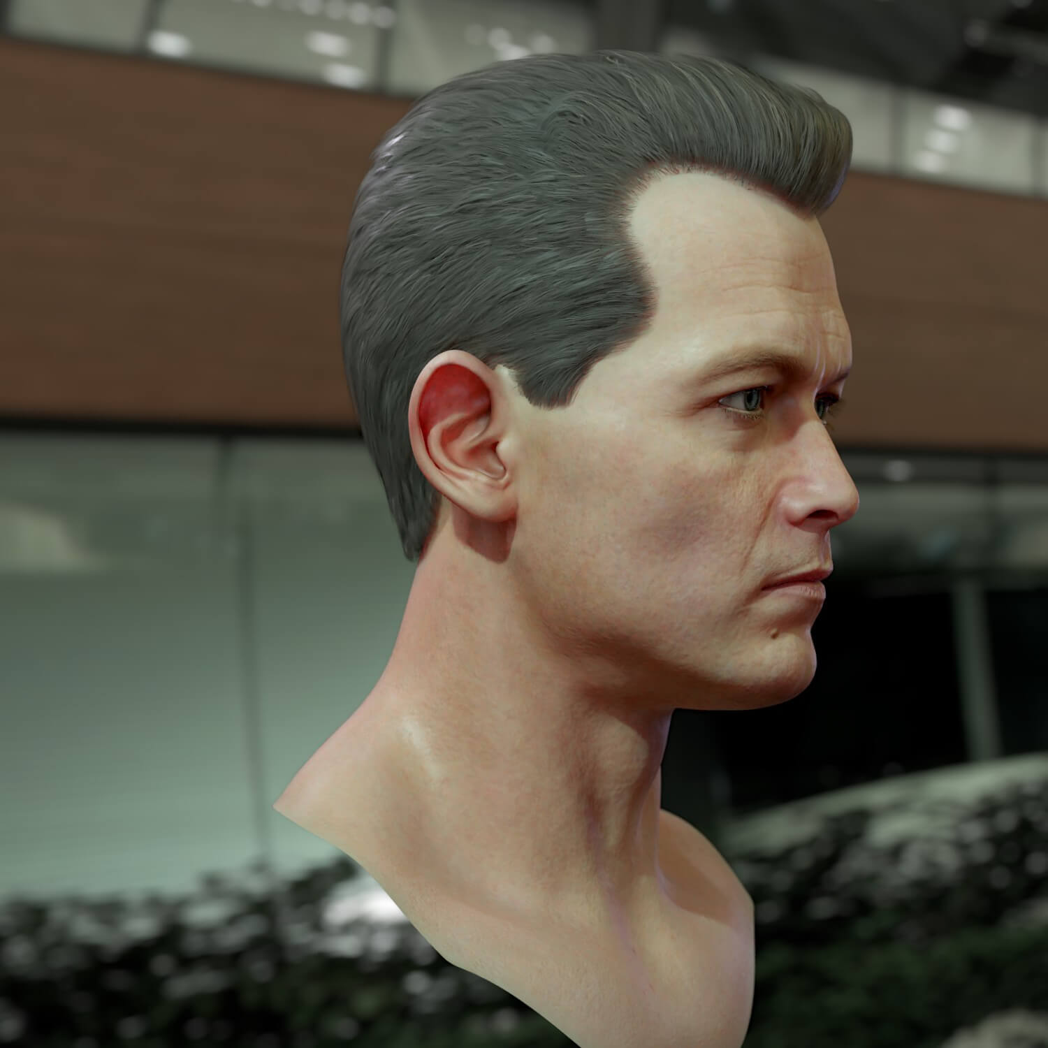 Robert Patrick T1000 Head - 3D Model by vefilanna