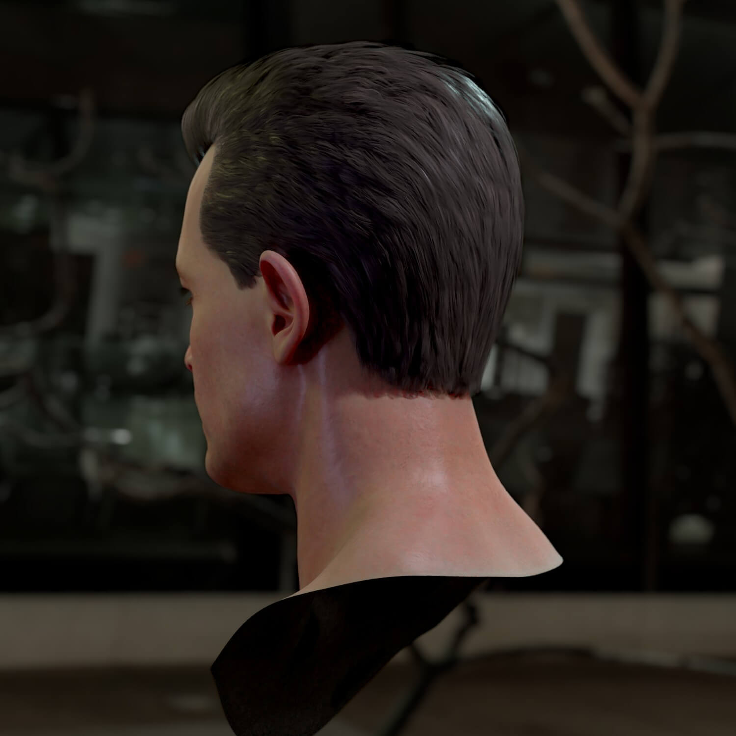 Robert Patrick T1000 Head - 3D Model by vefilanna