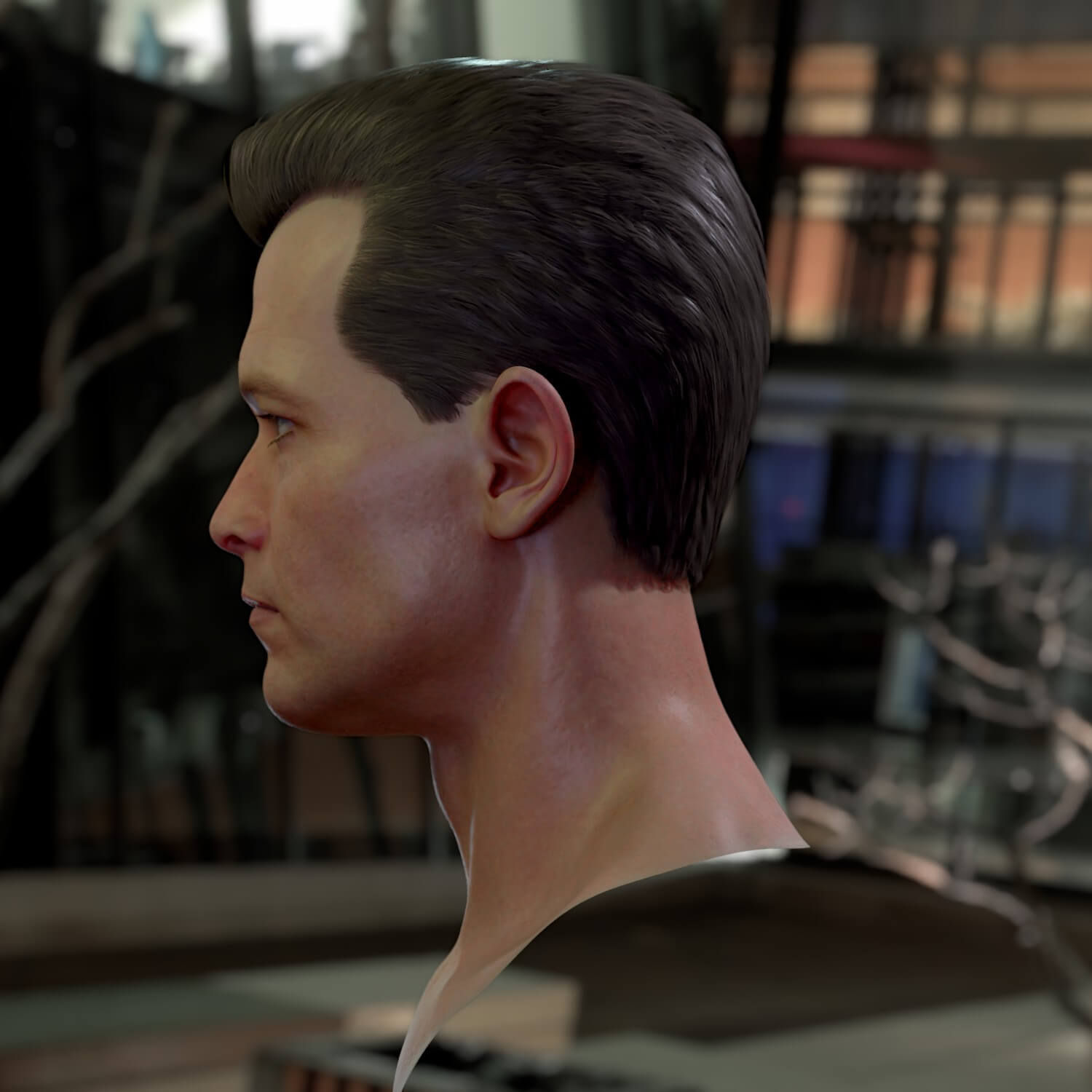 Robert Patrick T1000 Head - 3D Model by vefilanna