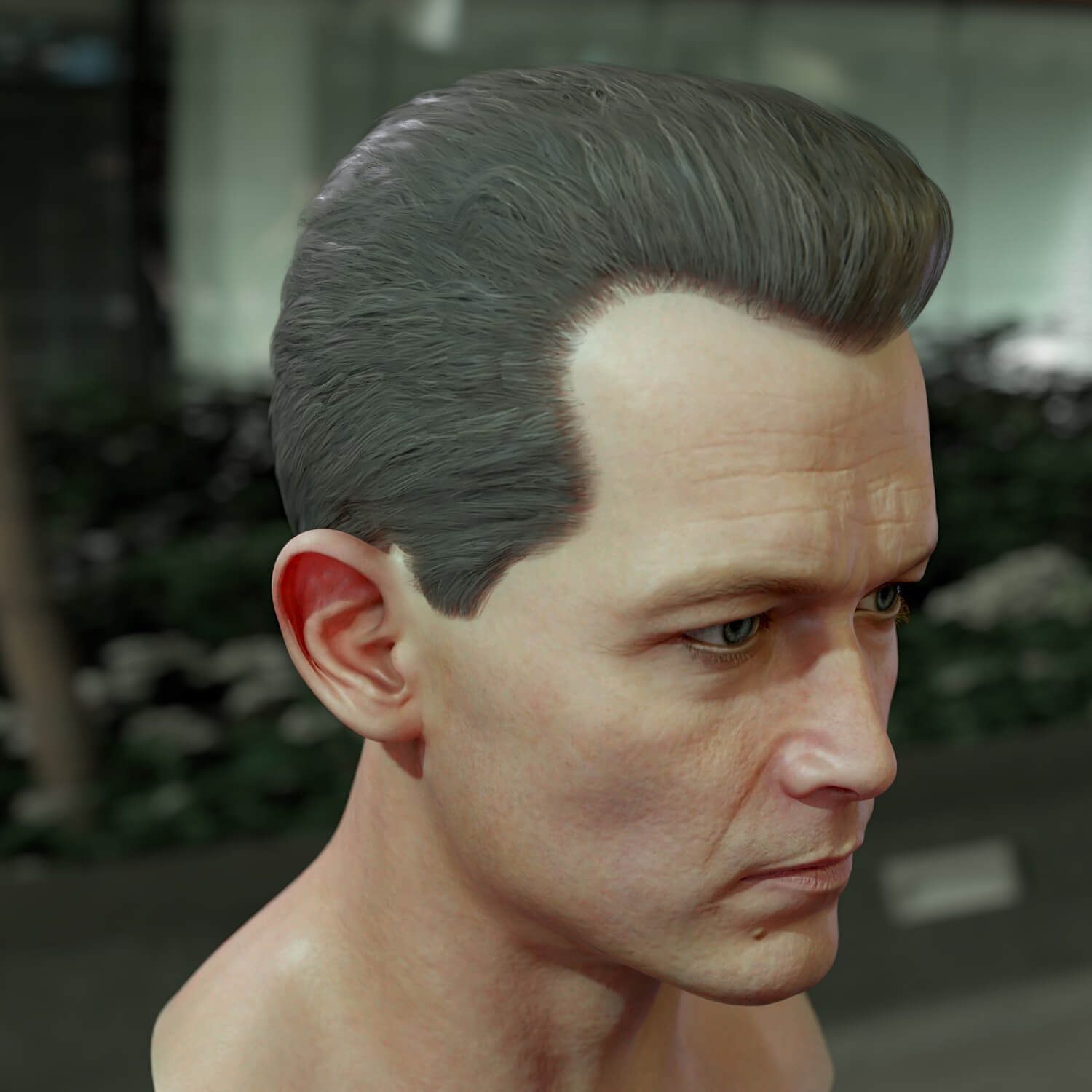 Robert Patrick T1000 Head - 3D Model by vefilanna