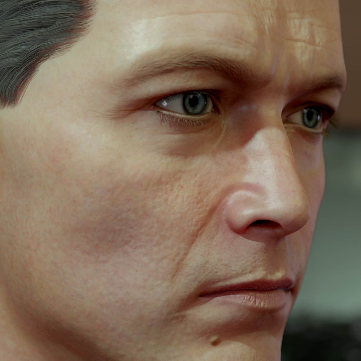 Robert Patrick T1000 Head - 3D Model by vefilanna