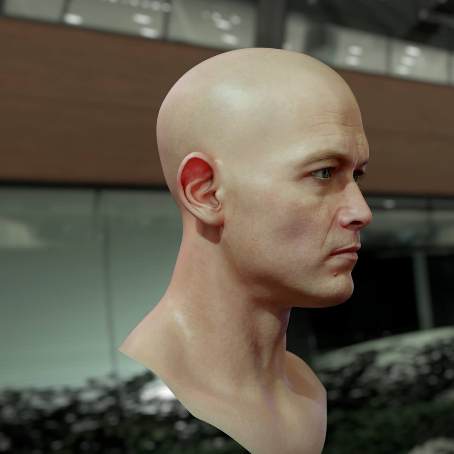 Robert Patrick T1000 Head - 3D Model by vefilanna