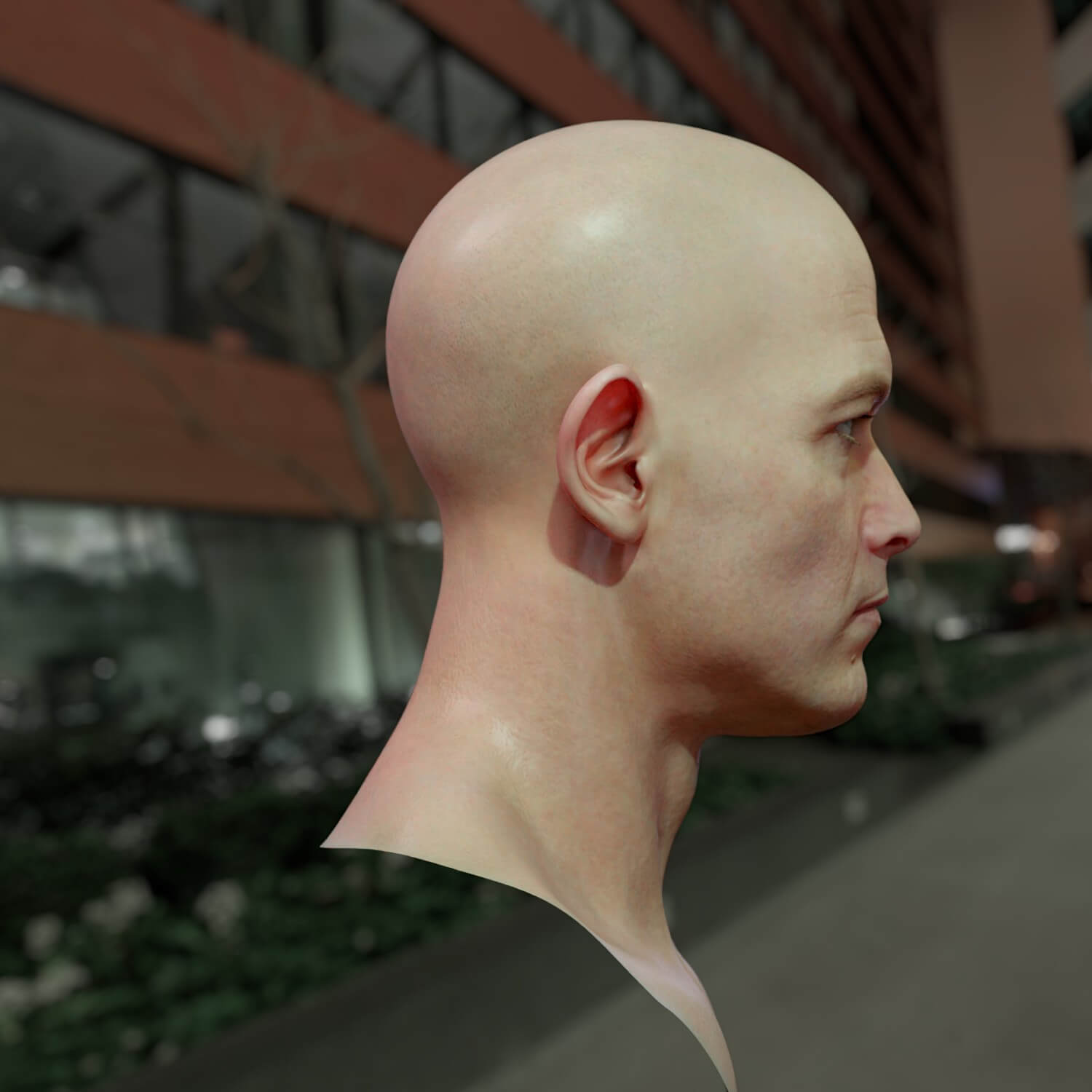 Robert Patrick T1000 Head - 3D Model by vefilanna