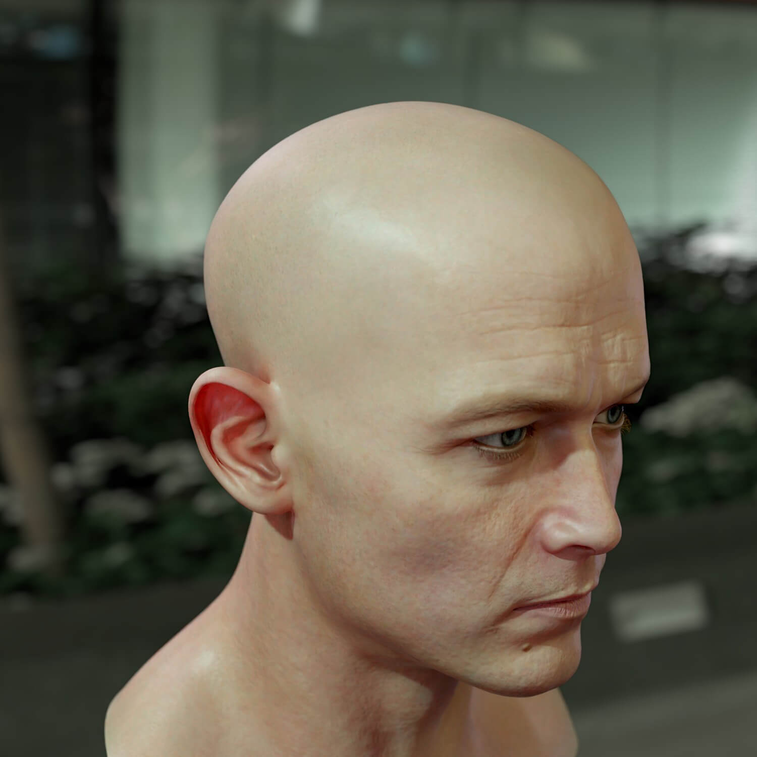 Robert Patrick T1000 Head - 3D Model by vefilanna