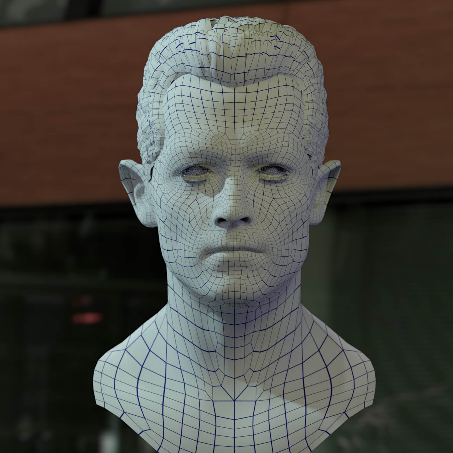 Robert Patrick T1000 Head - 3D Model by vefilanna