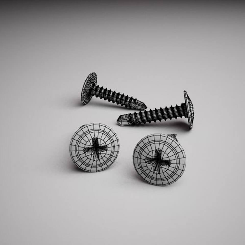 Screw - Free 3D Model by vefilanna