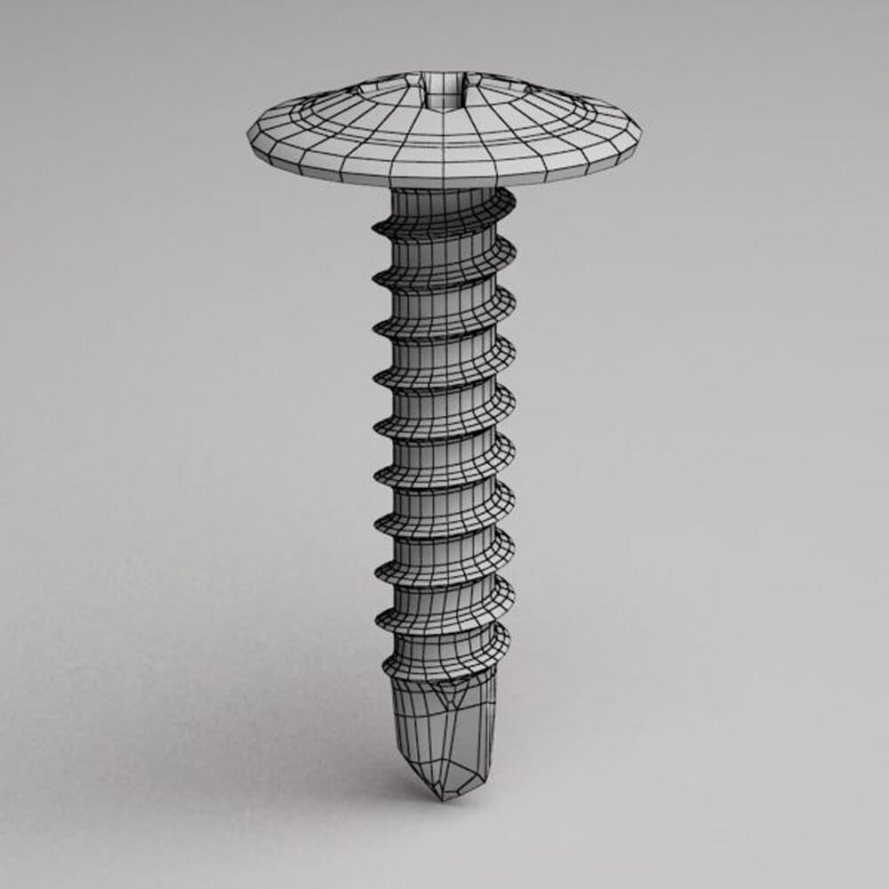 Screw - Free 3D Model by vefilanna