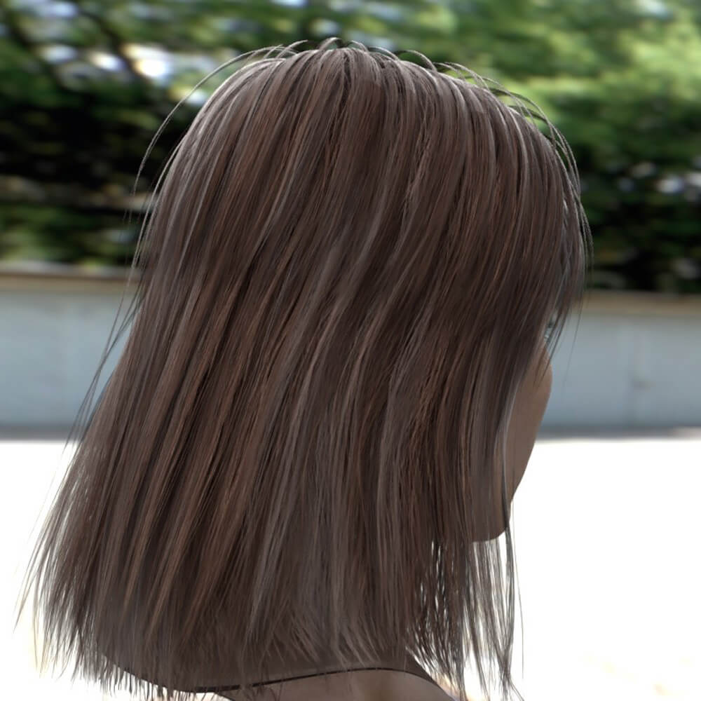 Woman Head V2 - 3D Model by vefilanna