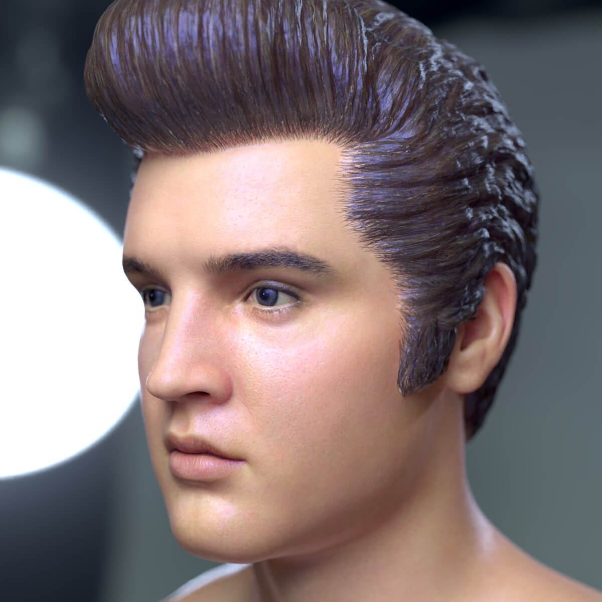 3D Printable Model Elvis Presley by vefilanna