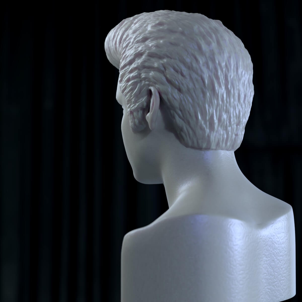 Elvis Presley - Printable 3D Model by vefilanna