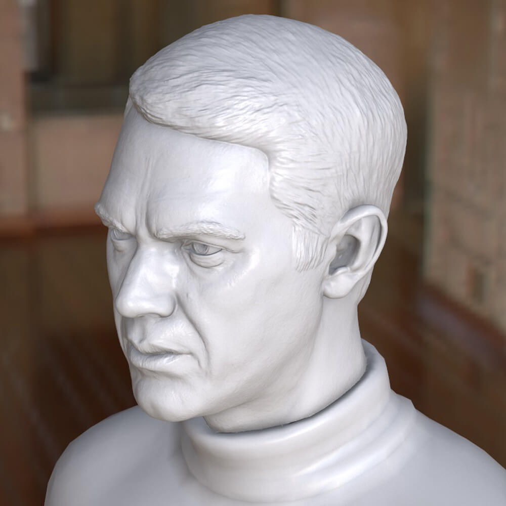 Steve Mcqueen - Printable 3D Model by vefilanna