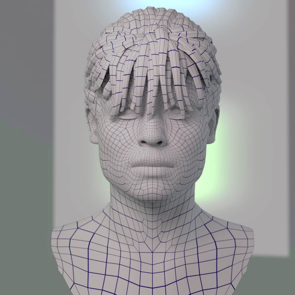 3D Model Sarah Connor Linda Hamilton by vefilanna
