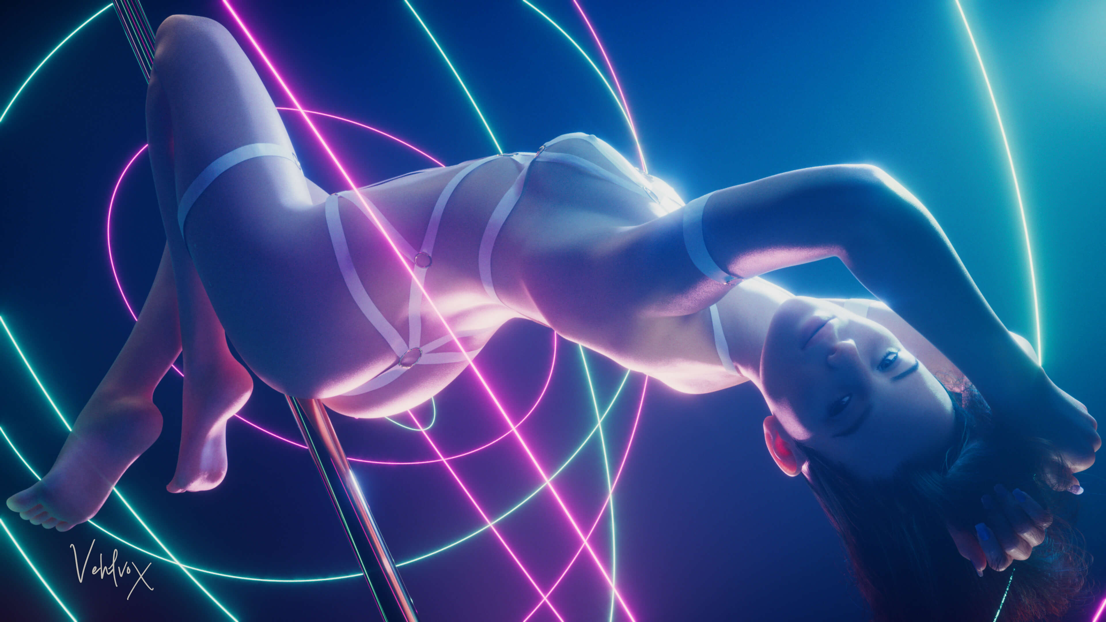 Vertigo 3D Render, Digital Art by vehlvox