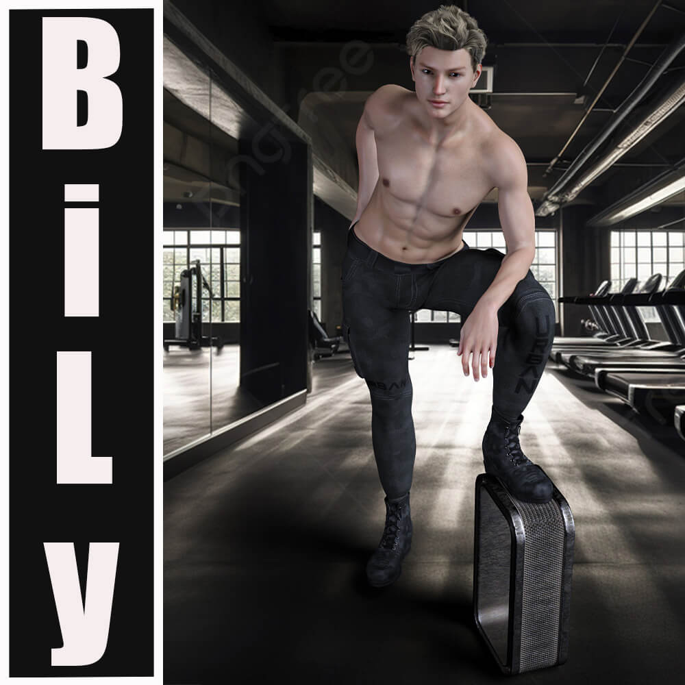 Bily for Genesis 8 Male - Daz Content by Vei