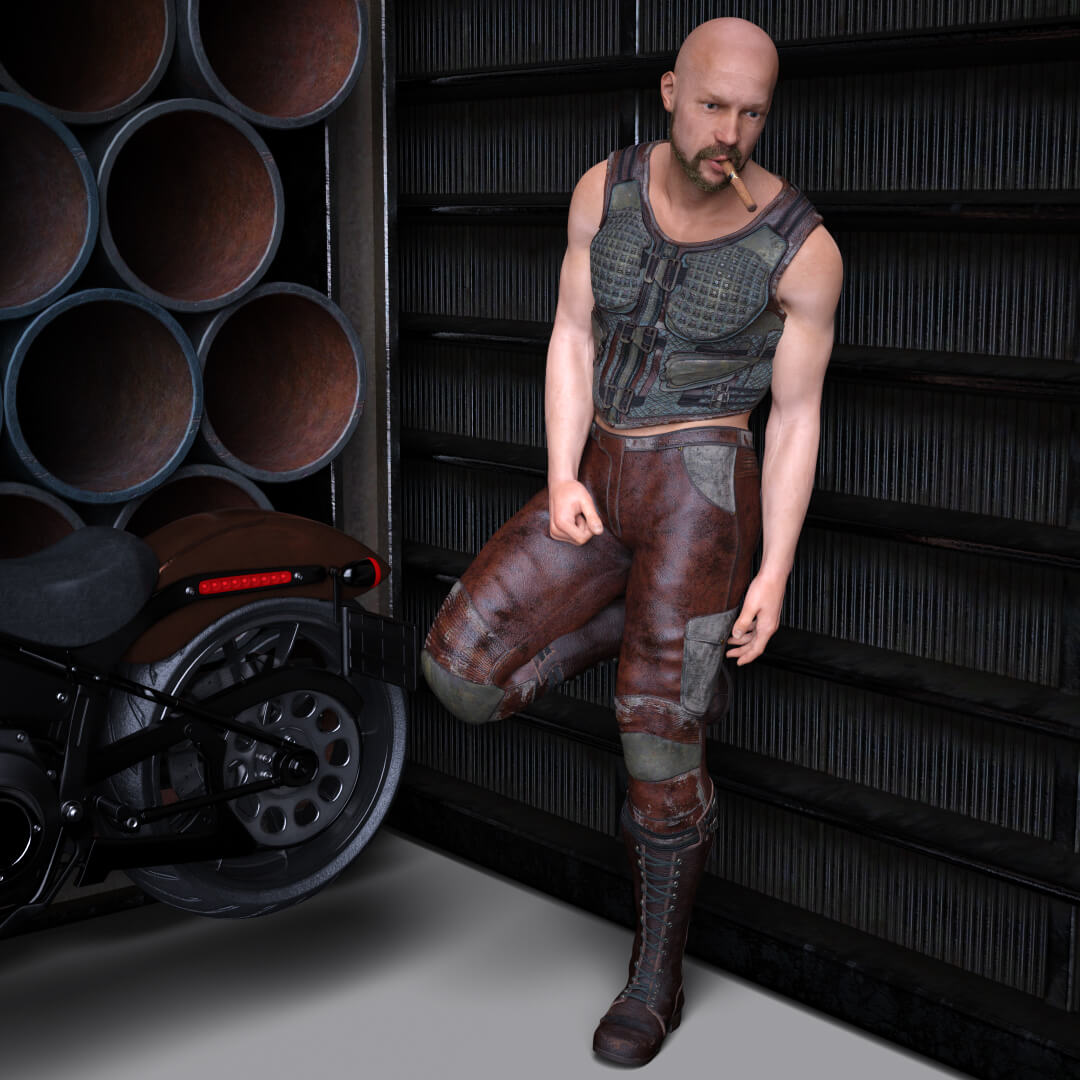 Dyrot for Genesis 8 Male - Daz Content by Vei