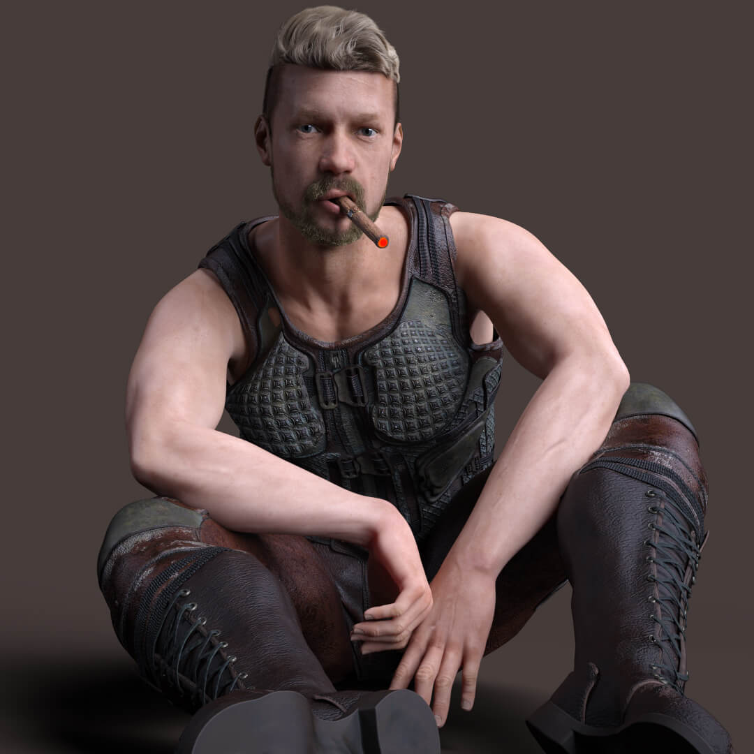 Dyrot for Genesis 8 Male - Daz Content by Vei
