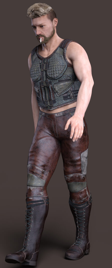 Dyrot for Genesis 8 Male - Daz Content by Vei