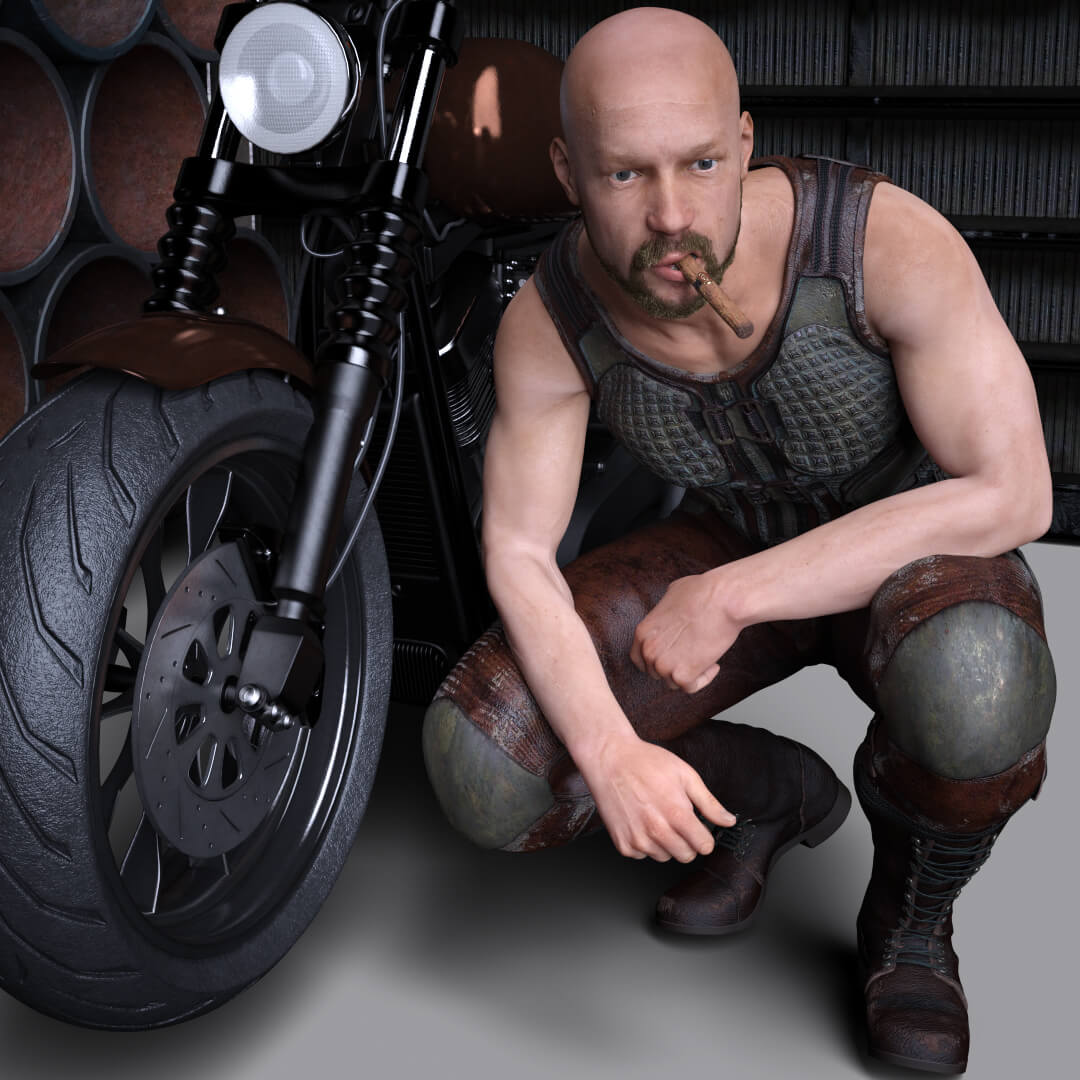 Dyrot for Genesis 8 Male - Daz Content by Vei