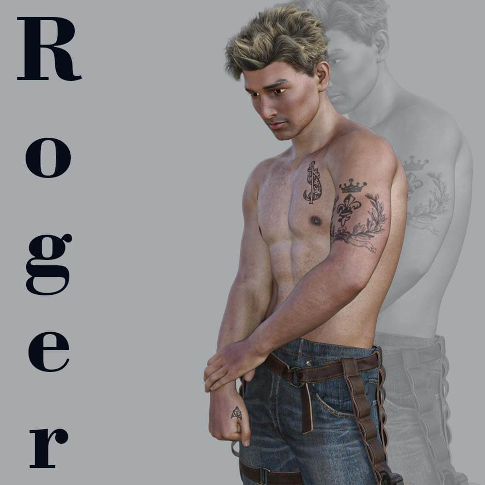 Roger for Genesis 8 Male - Daz Content by Vei