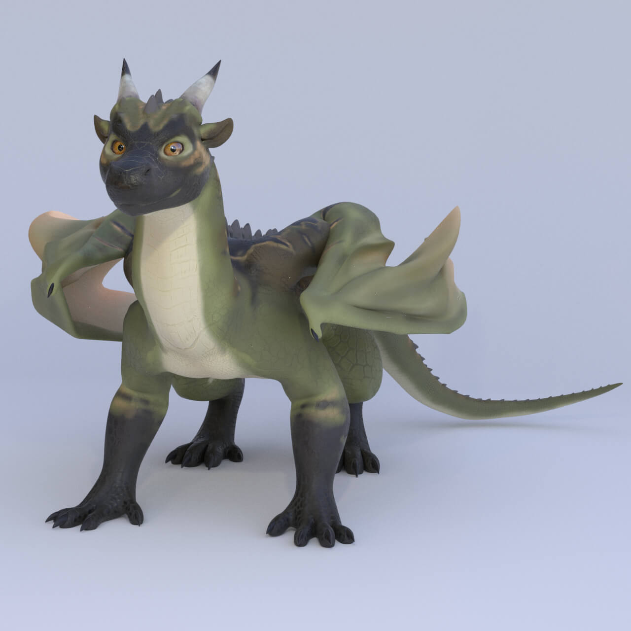 The Dragon - Free 3D Model by Verbeger