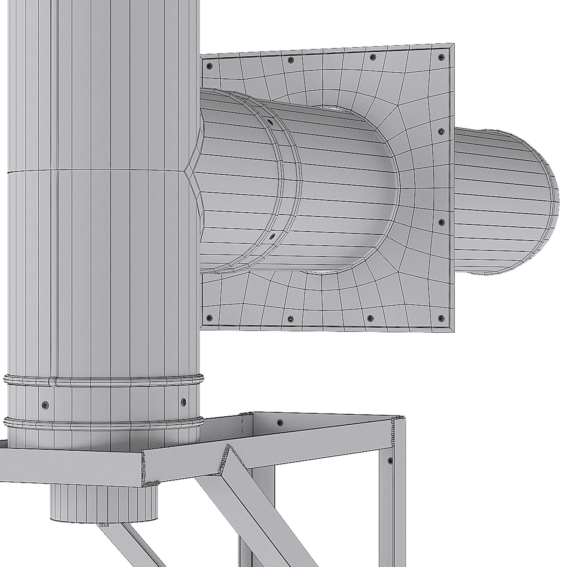 3D Model of The Chimney by Verso Faraon