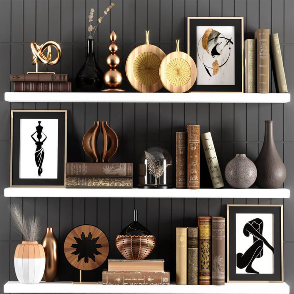 Decorative Set 04 - 3D Model by Verso Faraon