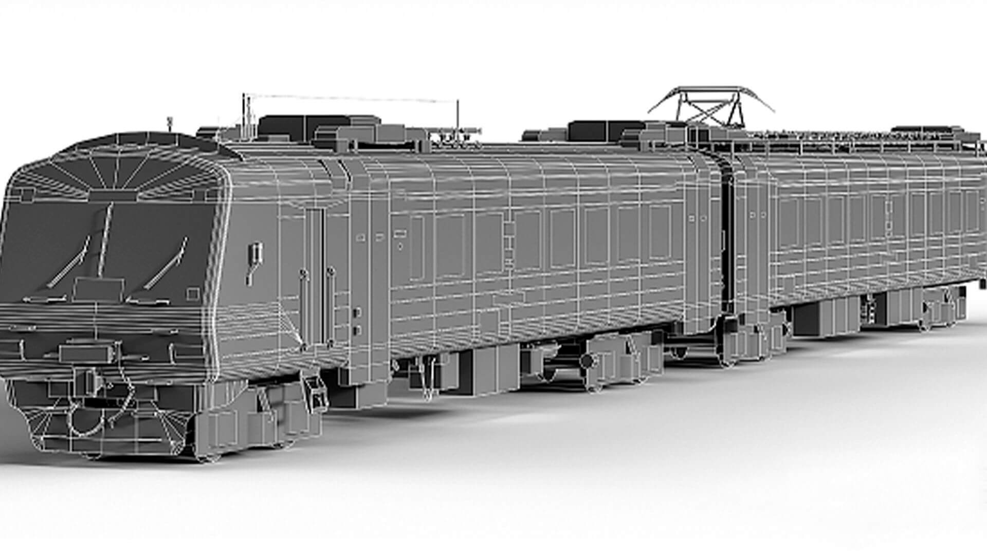 Electric Train - 3D Model by Verso Faraon