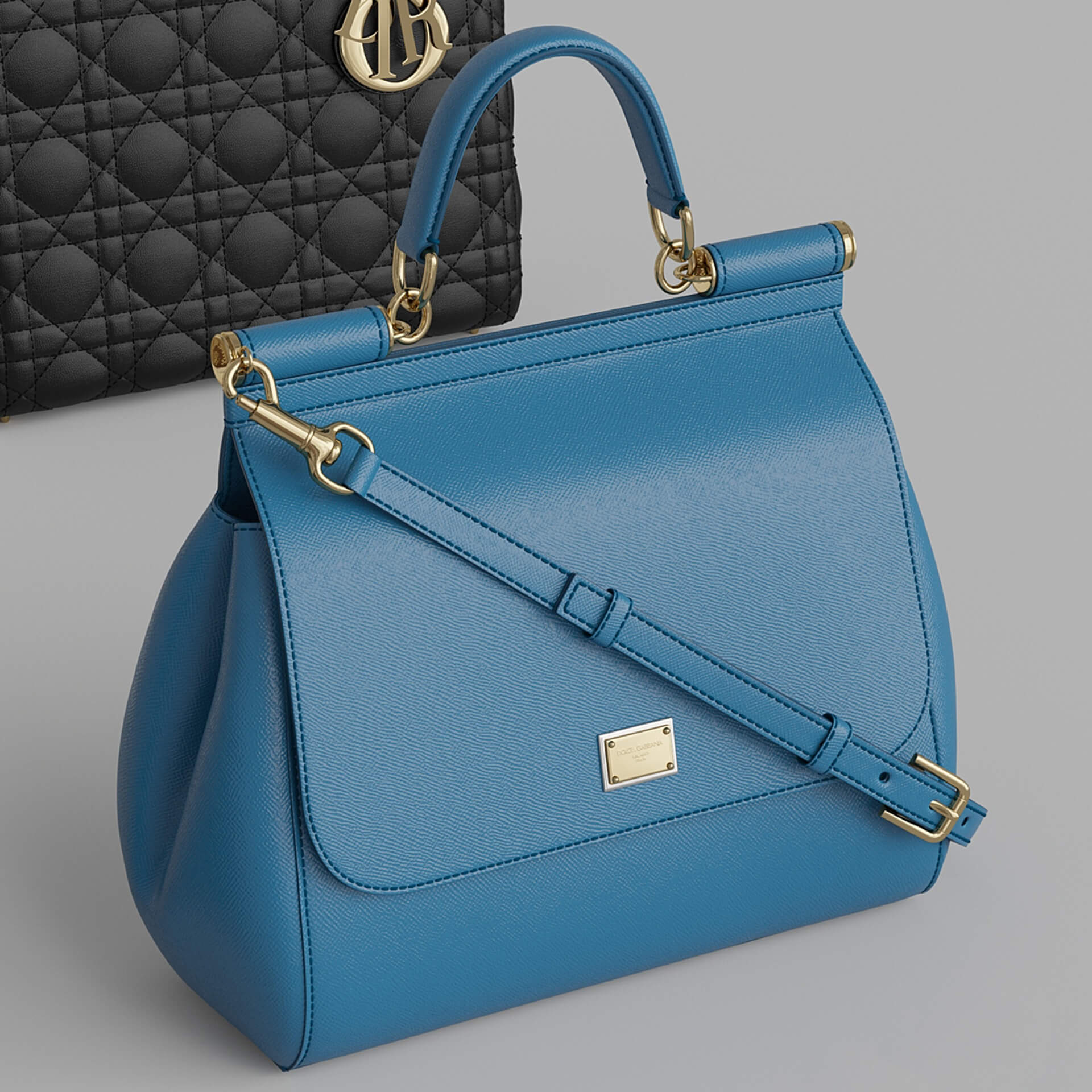 Handbag Set 01 - 3D Model by Verso Faraon