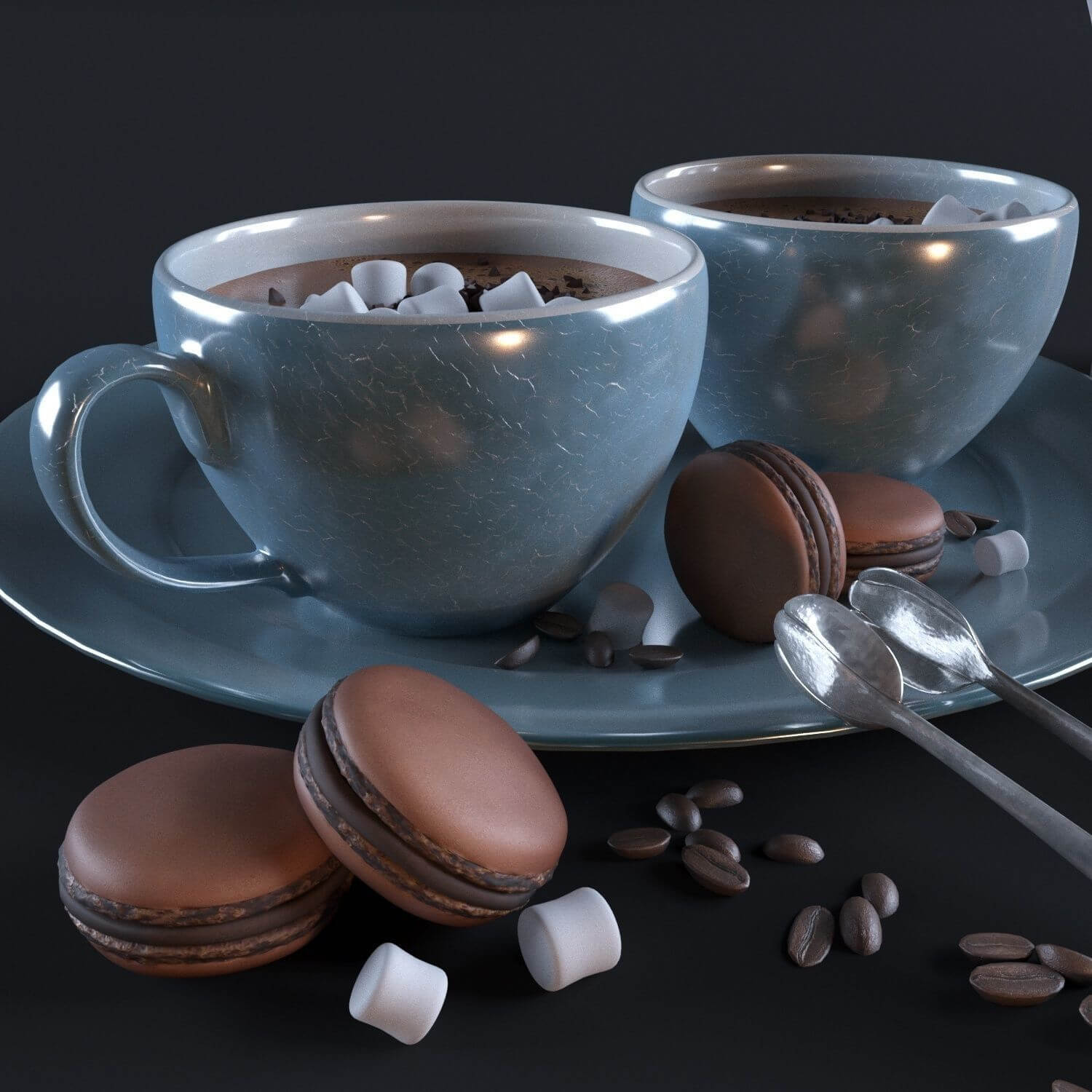 Hot Chocolate - 3D Model by Verso Faraon