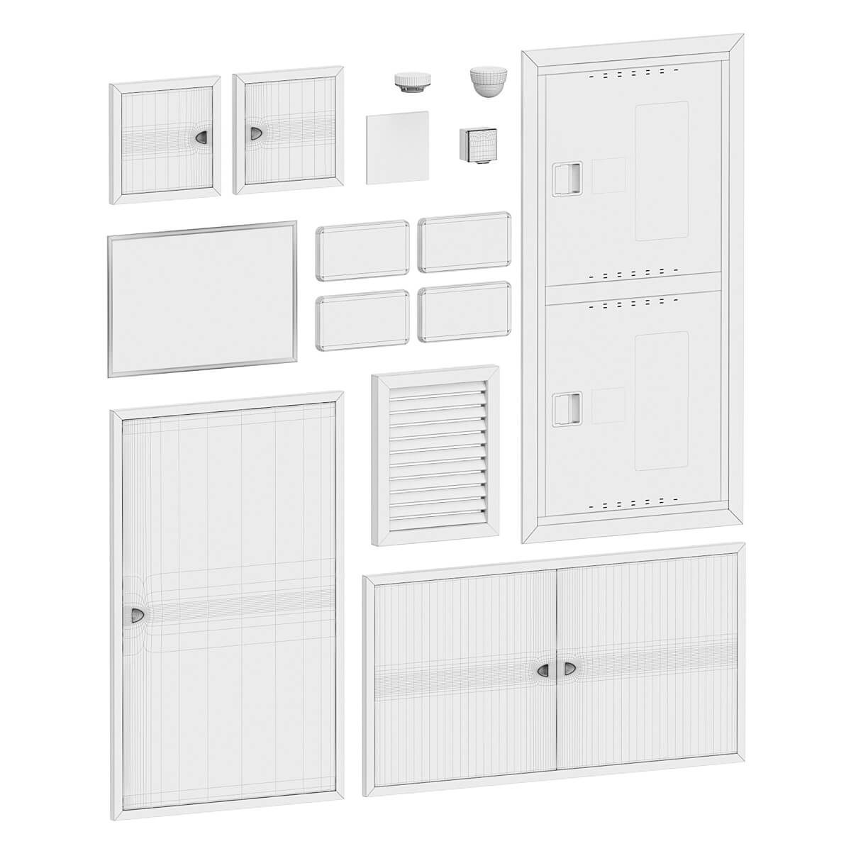 Mos Fire Set - 3D Model by Verso Faraon