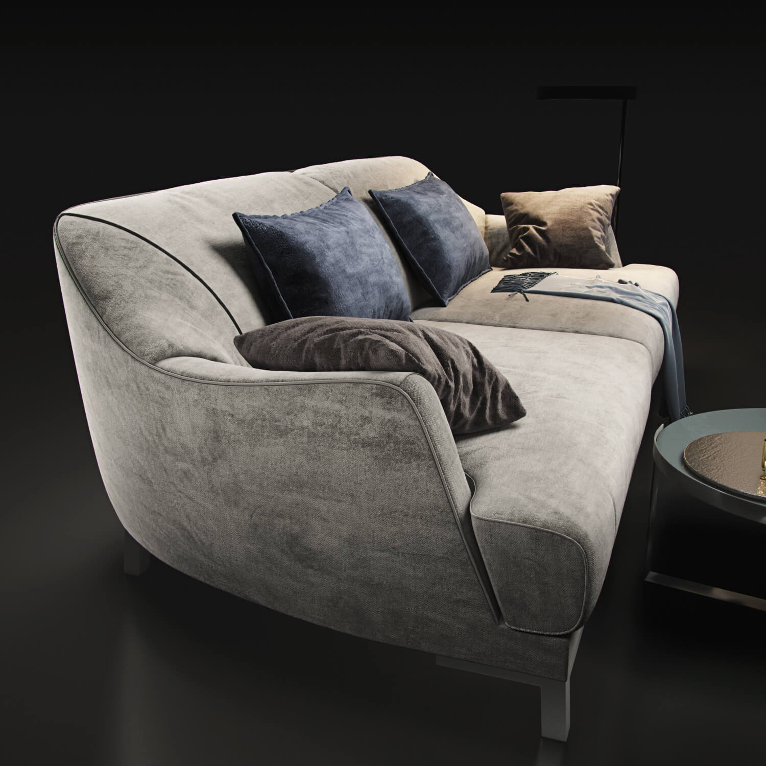 Sofa Natuzzi Don Giovanni - 3D Model by Verso Faraon
