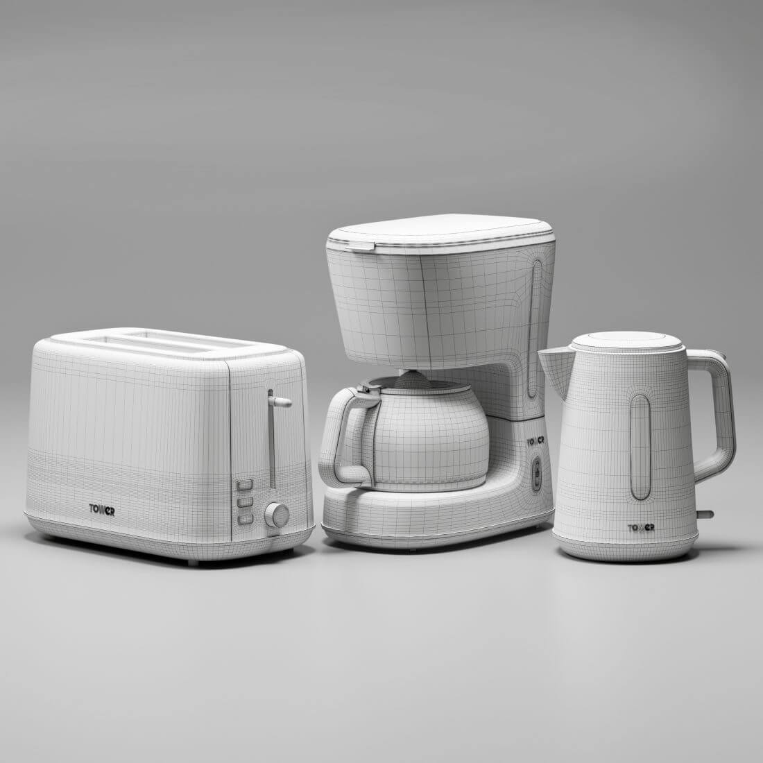 Tower Scandi Appliances - 3D Model by Verso Faraon