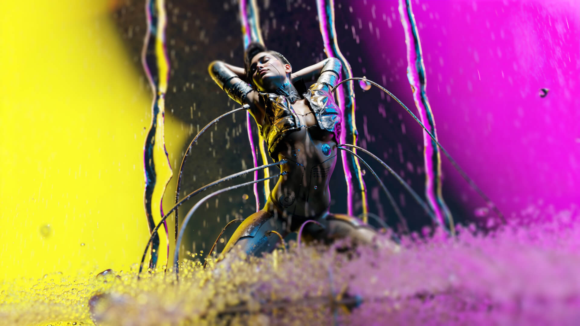 Cyber Recharge by VESPER | RenderHub Wallpapers