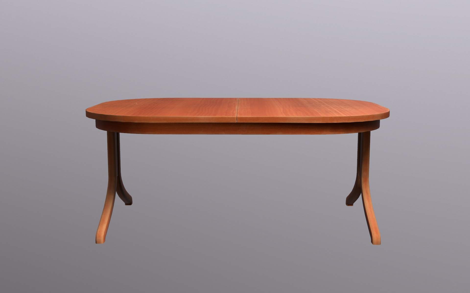 Oval Table - 3D Model by Vespida