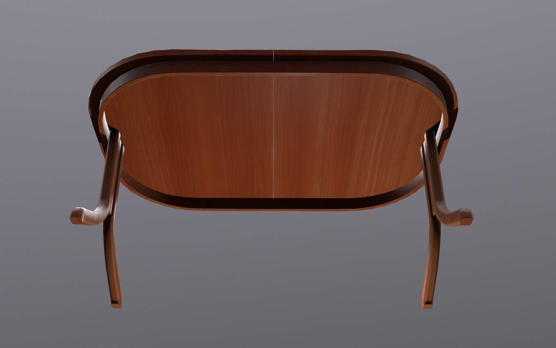 Oval Table - 3D Model by Vespida